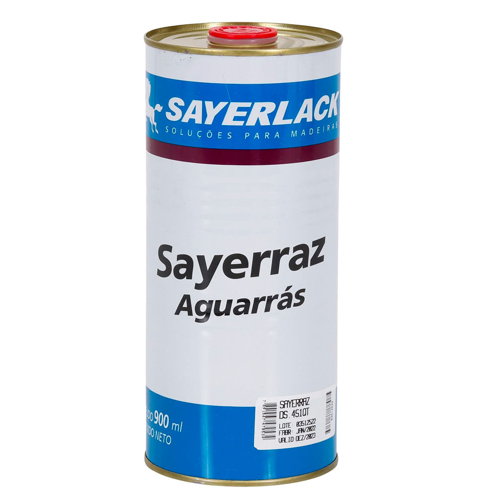 Diluente para Veniz Aguarrás Sayerraz 900ML - Sayerlack - Carajas