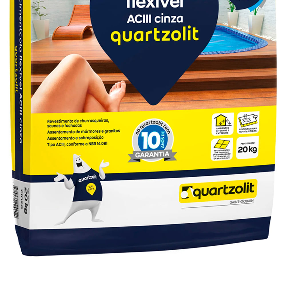 Argamassa Interna e Externa Cimentocola Flexível AC3 20KG - 0069.00001 ...